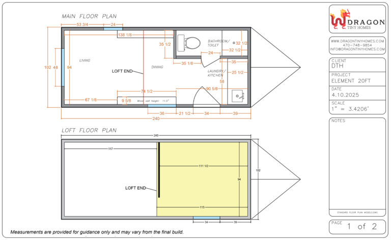 The Element 20 - Dragon Tiny Homes
